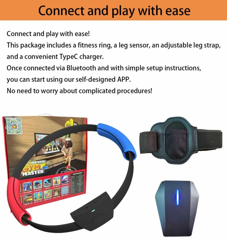 Fun Fitness Gaming Set: Interactive Sports Video Game with App ...