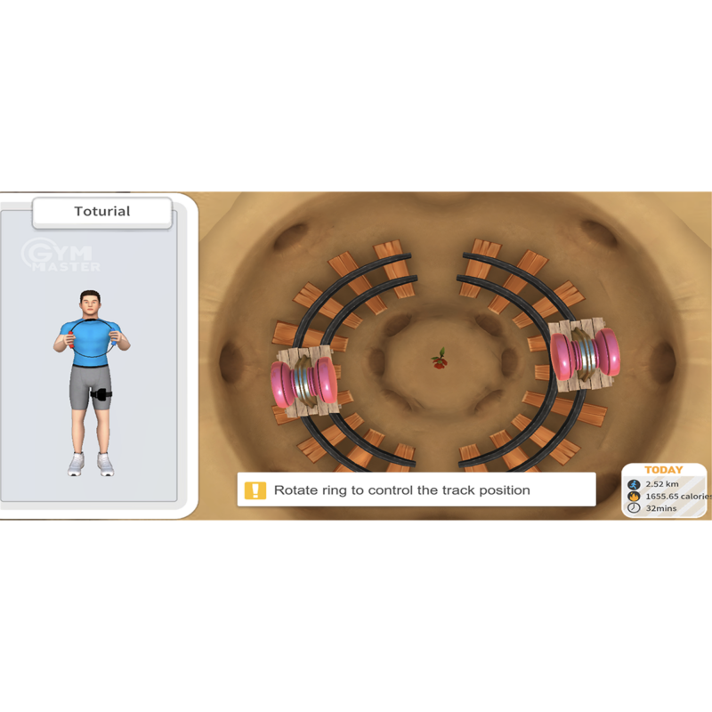 Fun Fitness Gaming Set: Interactive Sports Video Game with App ...